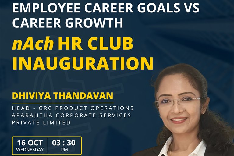 nAch-The HR Club's inauguration ceremony - Thiagarajar School of ...